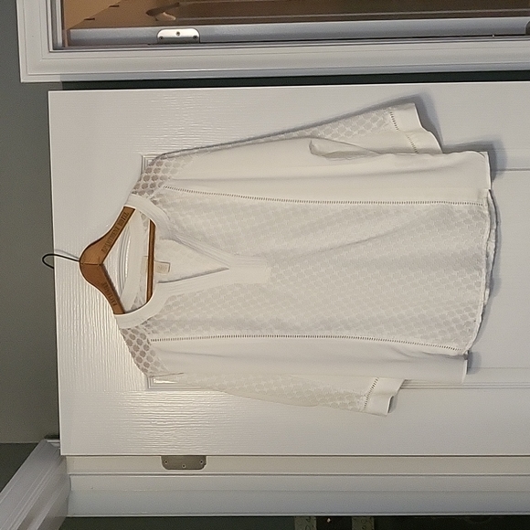Chico's | Tops | Chicos White Tunic Size 2 Are Size Chart In Pics ...